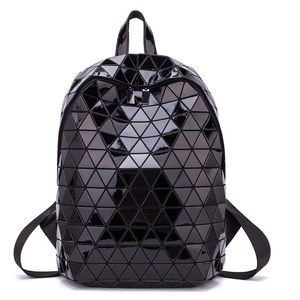 Bags | Geometric Backpack Holographic | Poshmark